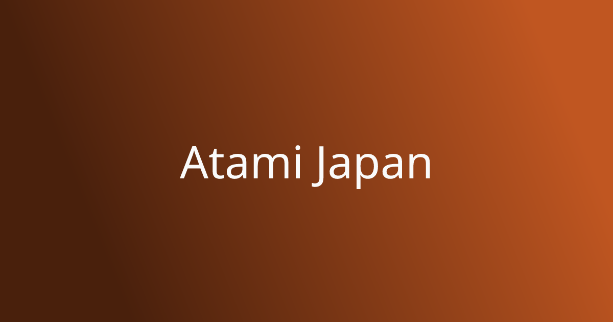 Best Japanese in Irwin, PA | Atami Japan | Menu
